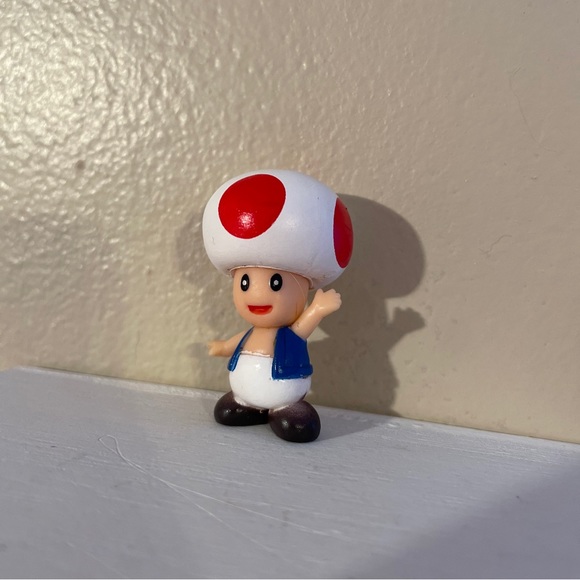 Nintendo | Toys | Toad Mini Figure 207 Nintendo Super Mario Bros 5 Pvc ...